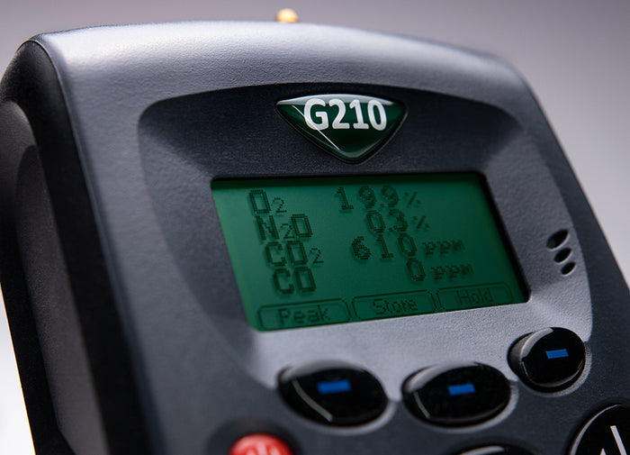 G210-11PKG Piped Medical Multi-Gas Analyzer Package | Viasensor